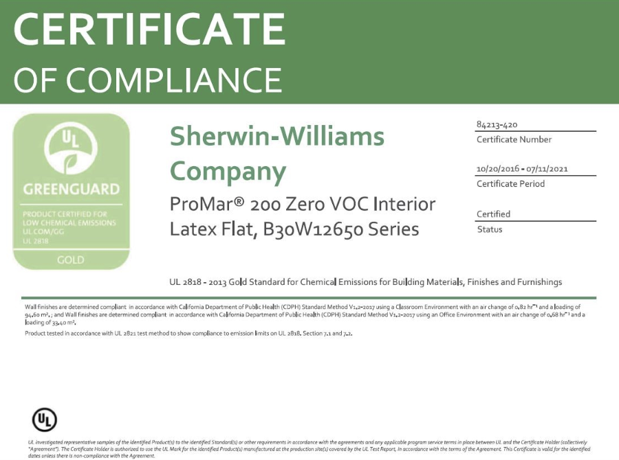 Material Submittals LEED